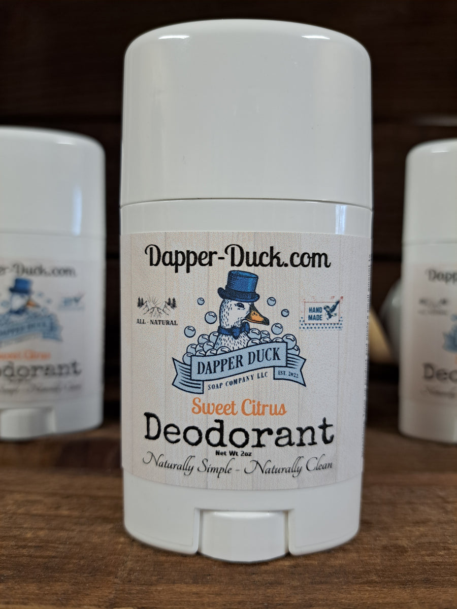 Deodorant - Sweet Citrus – Dapper-Duck.com